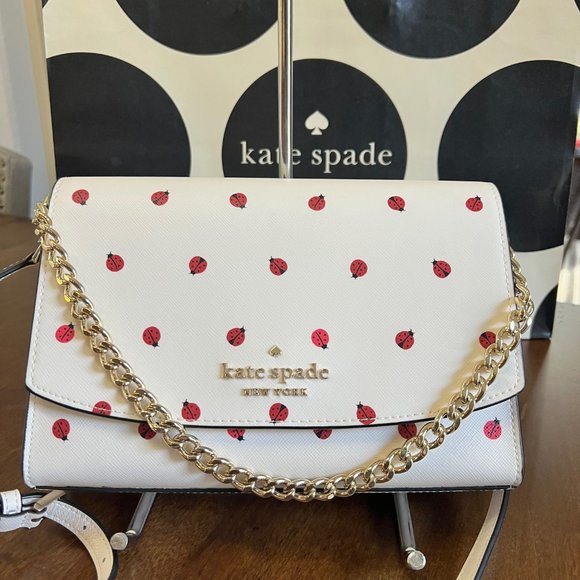 kate spade | Bags | Kate Spade New York Carson Dottie Ladybug ...